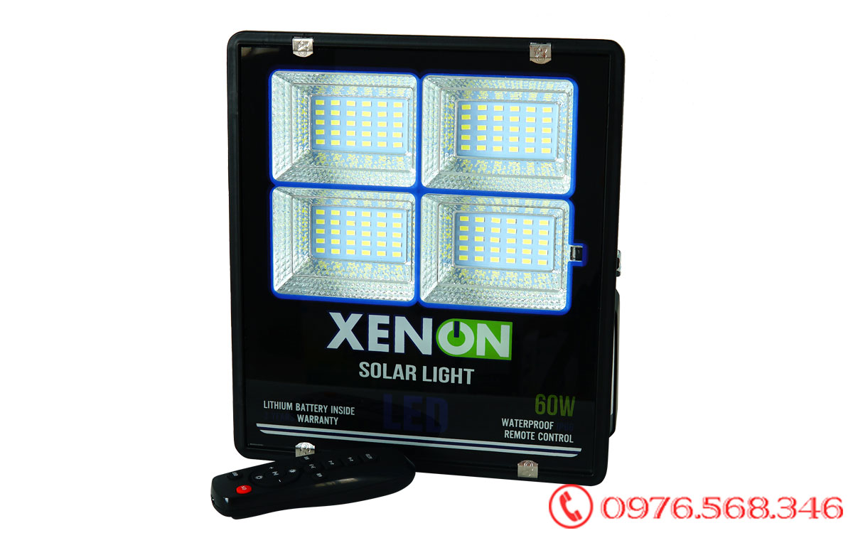 Solar Light Xenon X60W Cao Cấp, Chính Hãng, Giá Rẻ